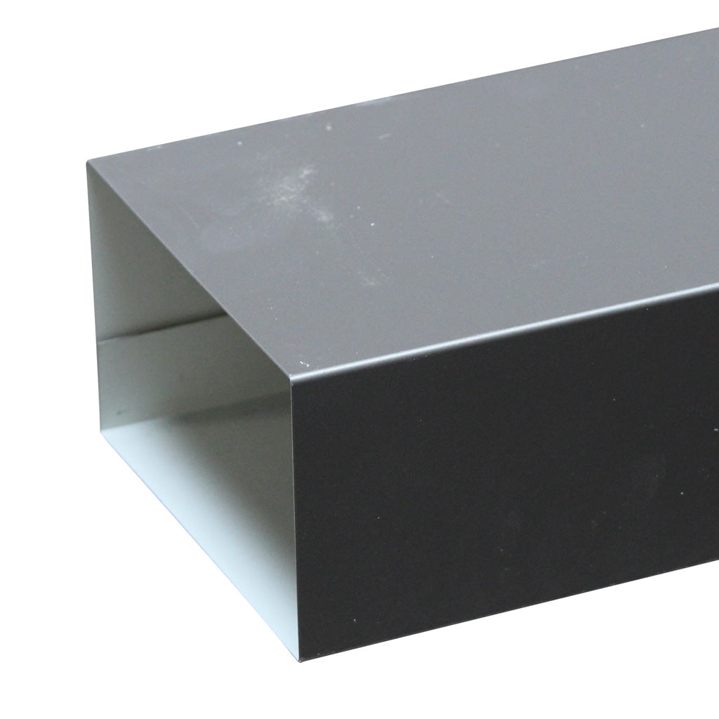 4" x 5" Downspout, Square — Vortex Metal Fabrication