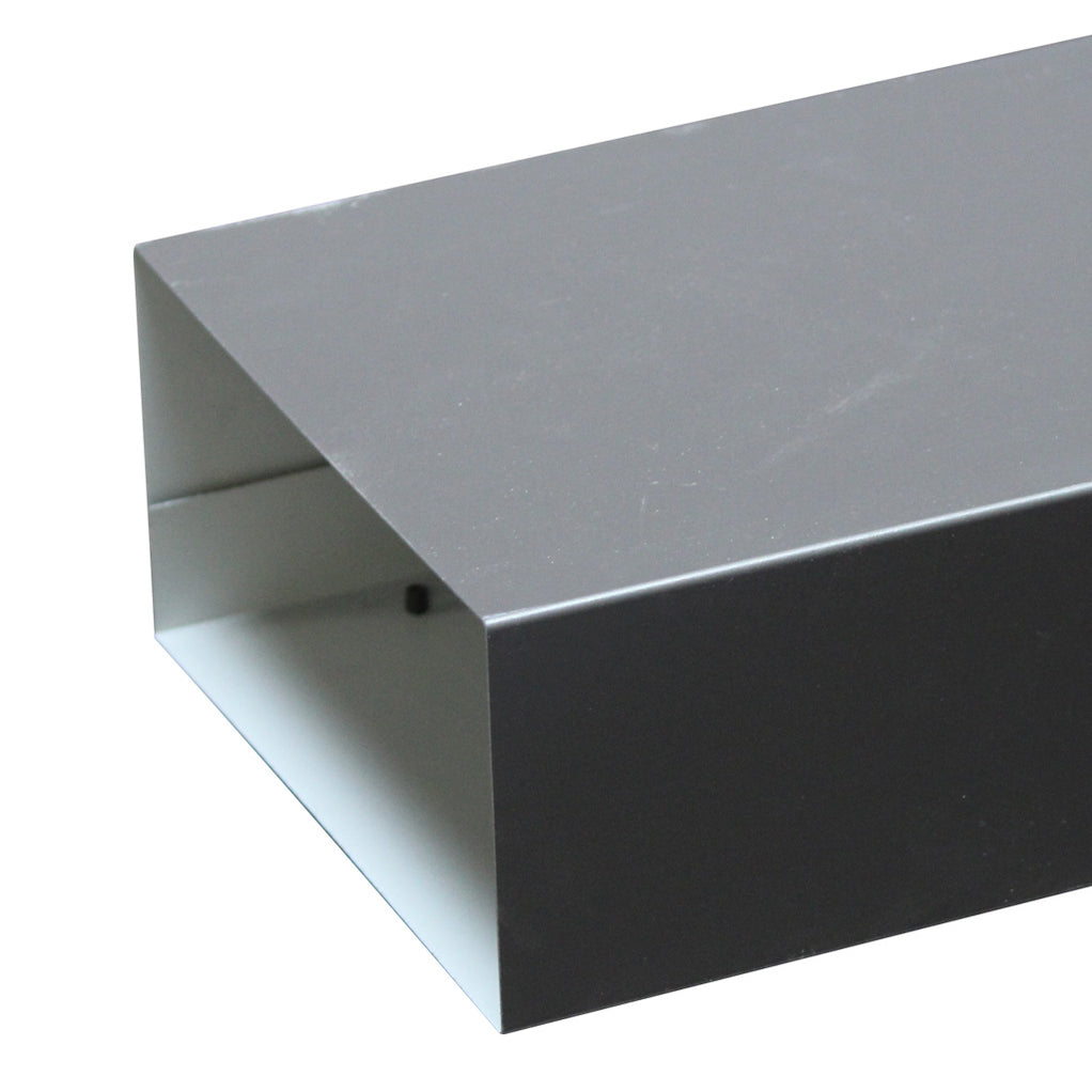 4" x 6" Downspout, Square — Vortex Metal Fabrication