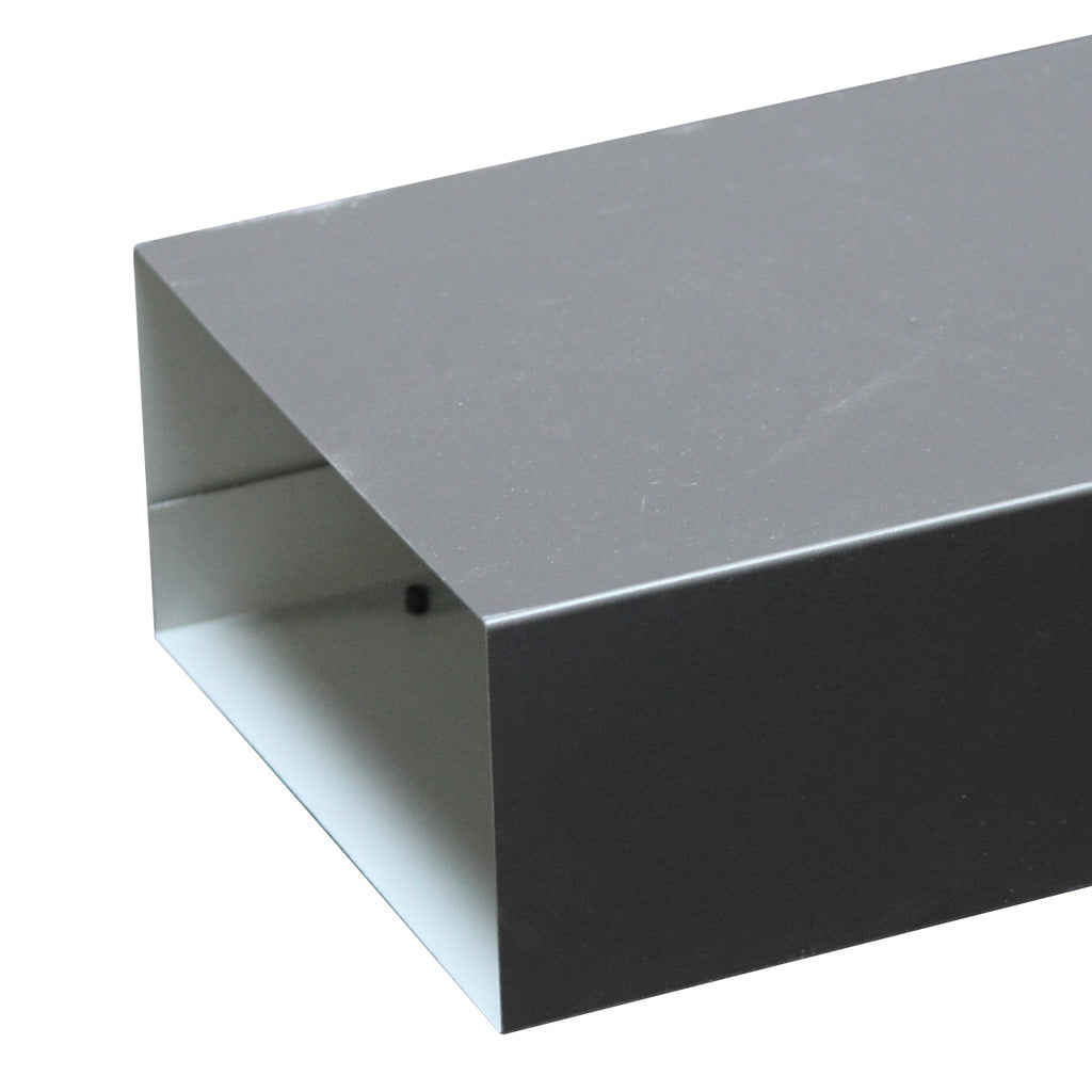 4" x 6" Downspout, Square — Vortex Metal Fabrication