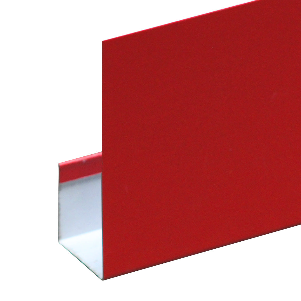 J-Channel, (1 3/4" x 5/8" x 1" by 10') — Vortex Metal Fabrication